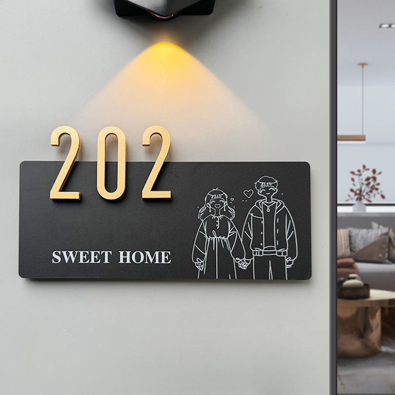 Customised Unit Sign door sign/unit number signage Customised Door Unit ...