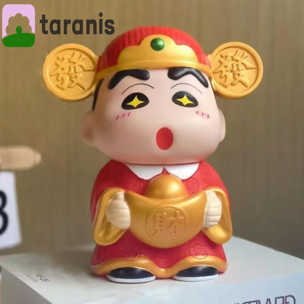 TARANIS Crayon Shin-chan Piggy Bank, Figure Model Decorative Crayon ...