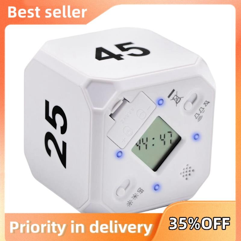 Cube-Timer Kitchen Timer Sensor Flip Meditation Timer Management and ...
