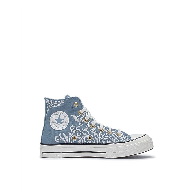 Converse CHUCK 70 HI Women's's Sneakers - Cocoon Blue/Egret/Gold ...