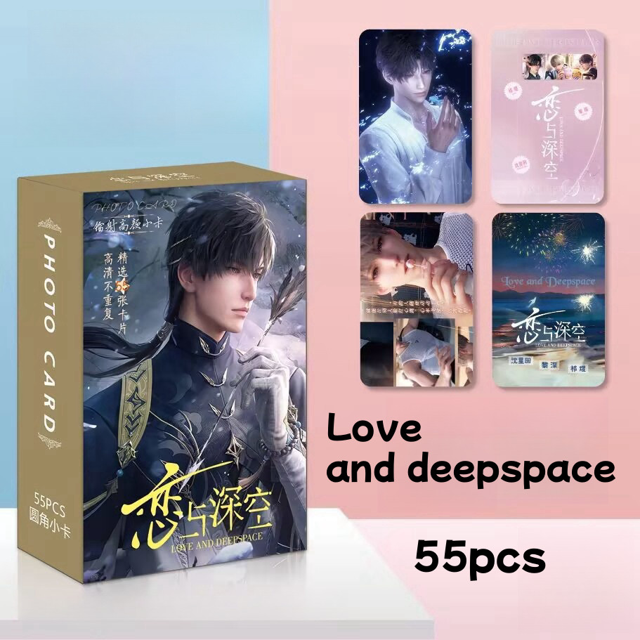 50-55pcs Manga Manhwa JinX Laser Holographic Lomo Cards HONEY TROUBLE ...