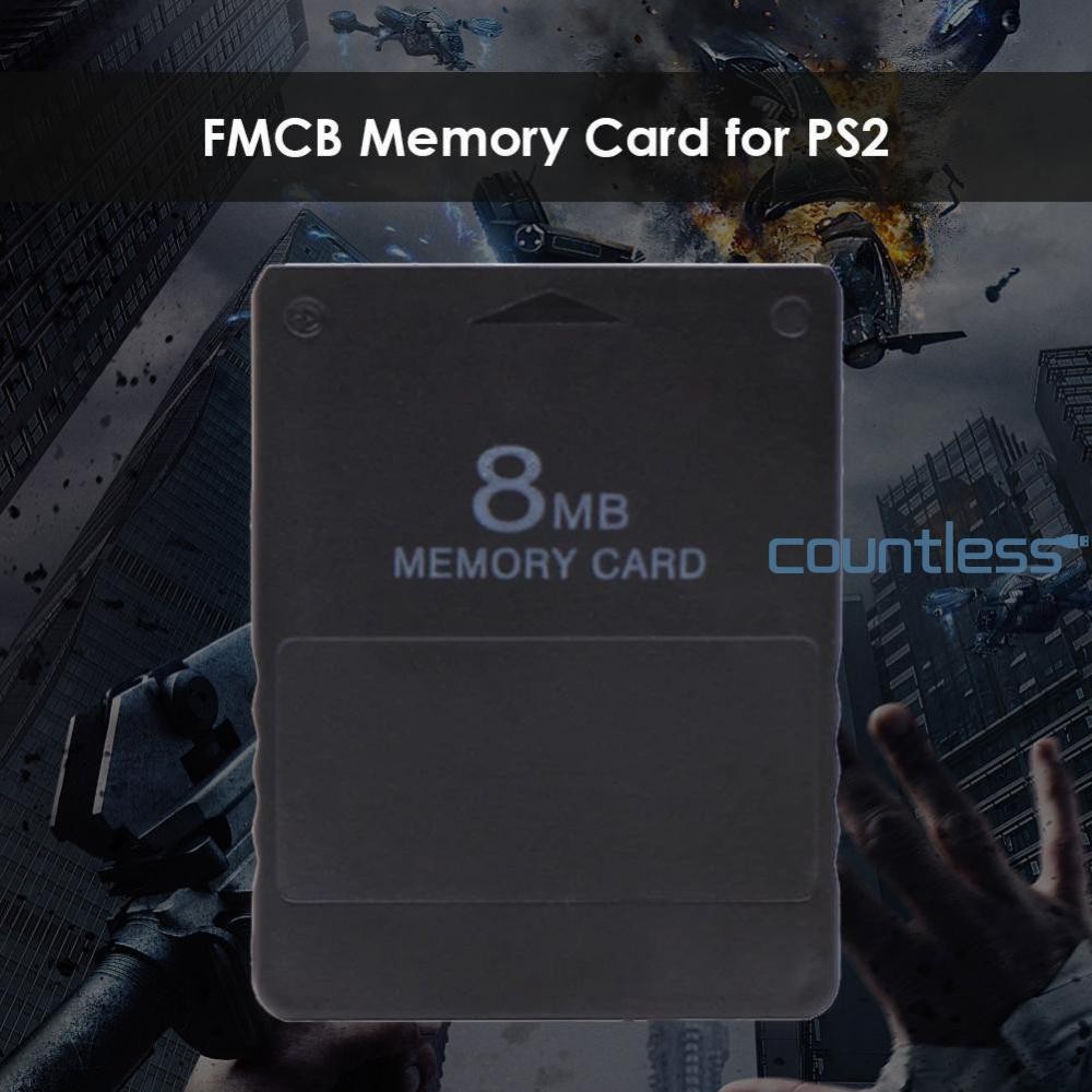 M2 FMCB Extended Card Save Game Data Memory Cards for PS2 Consoles (8MB ...