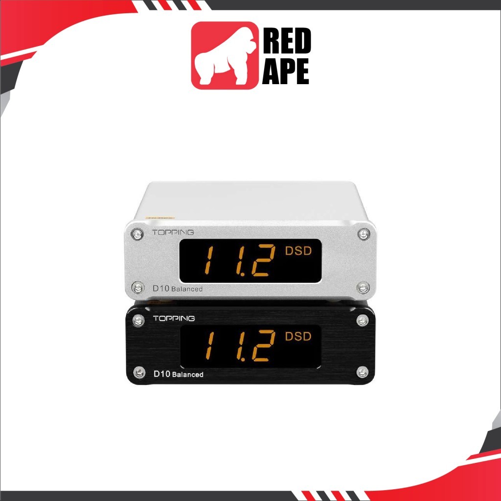 Topping D10b, Desktop Digital-to-Analog Converter DAC: Balanced ...