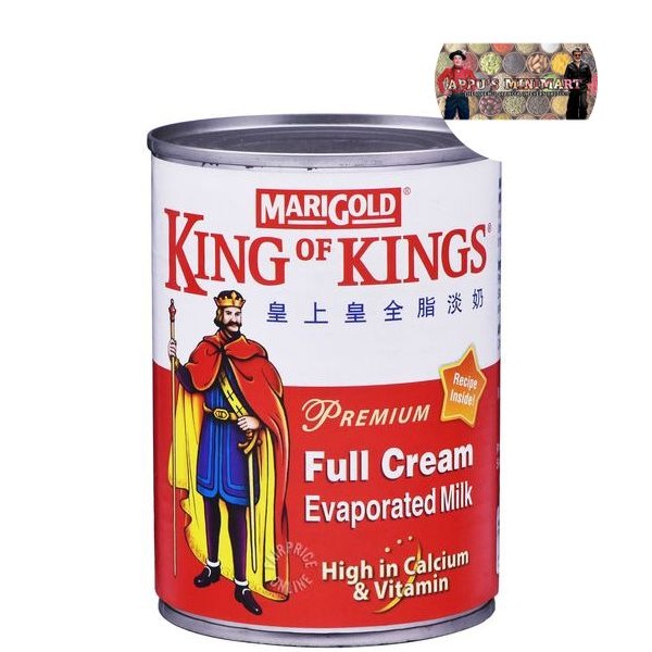 Marigold Evaporated Milk - King Of Kings (Full Cream) 395g | Shopee ...