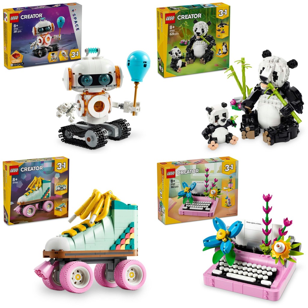 LEGO Creator Expert Retro Roller Skates Toy Present Birthday Block ...