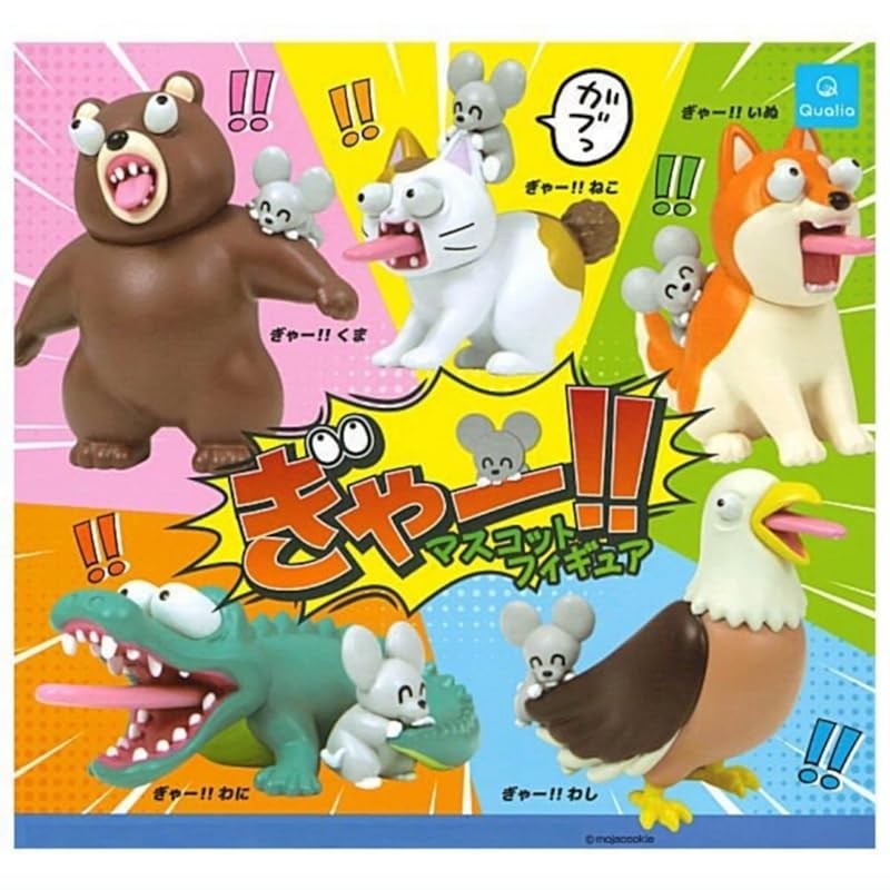 Gahh!! Mascot Figure × Full Set of 5 Types Full Comp Gacha Gacha ...