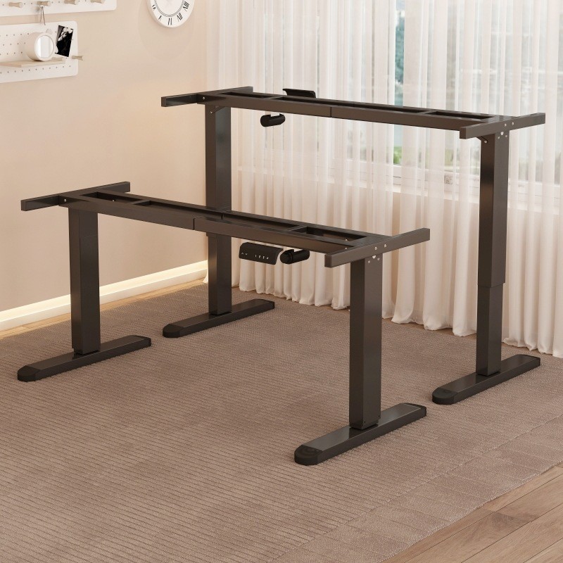 Electric Height Adjustable Desk Legs Desk Frame Office Desk Single ...
