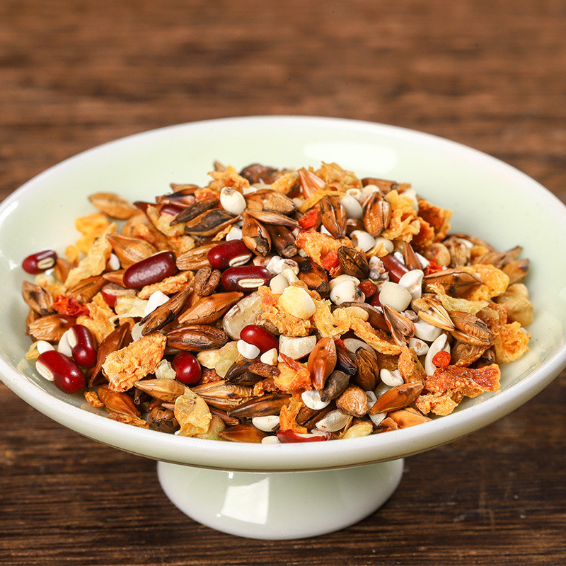 Red Bean Semen Coicis Tea Rice Bean Coix Seed Gorgon Fruit Red Bean Tea ...