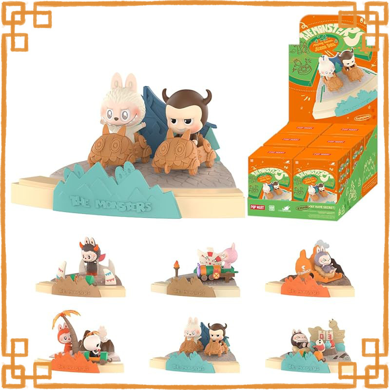 POP MART THE MONSTERS Playing Games Series [Assortment Box 6 Pieces ...