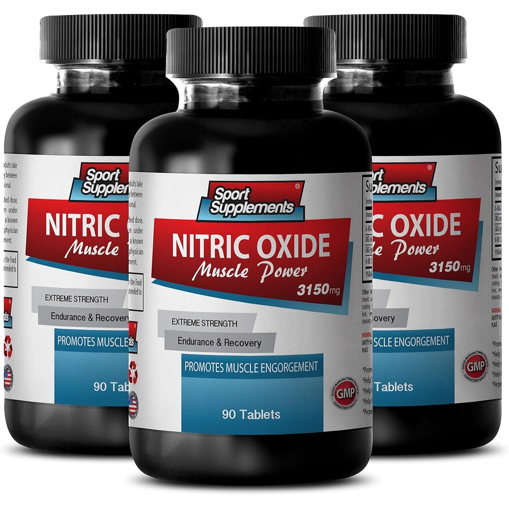 Nitric Oxide Dietary Supplement - Nitric Oxide Muscle Power 3150mg ...