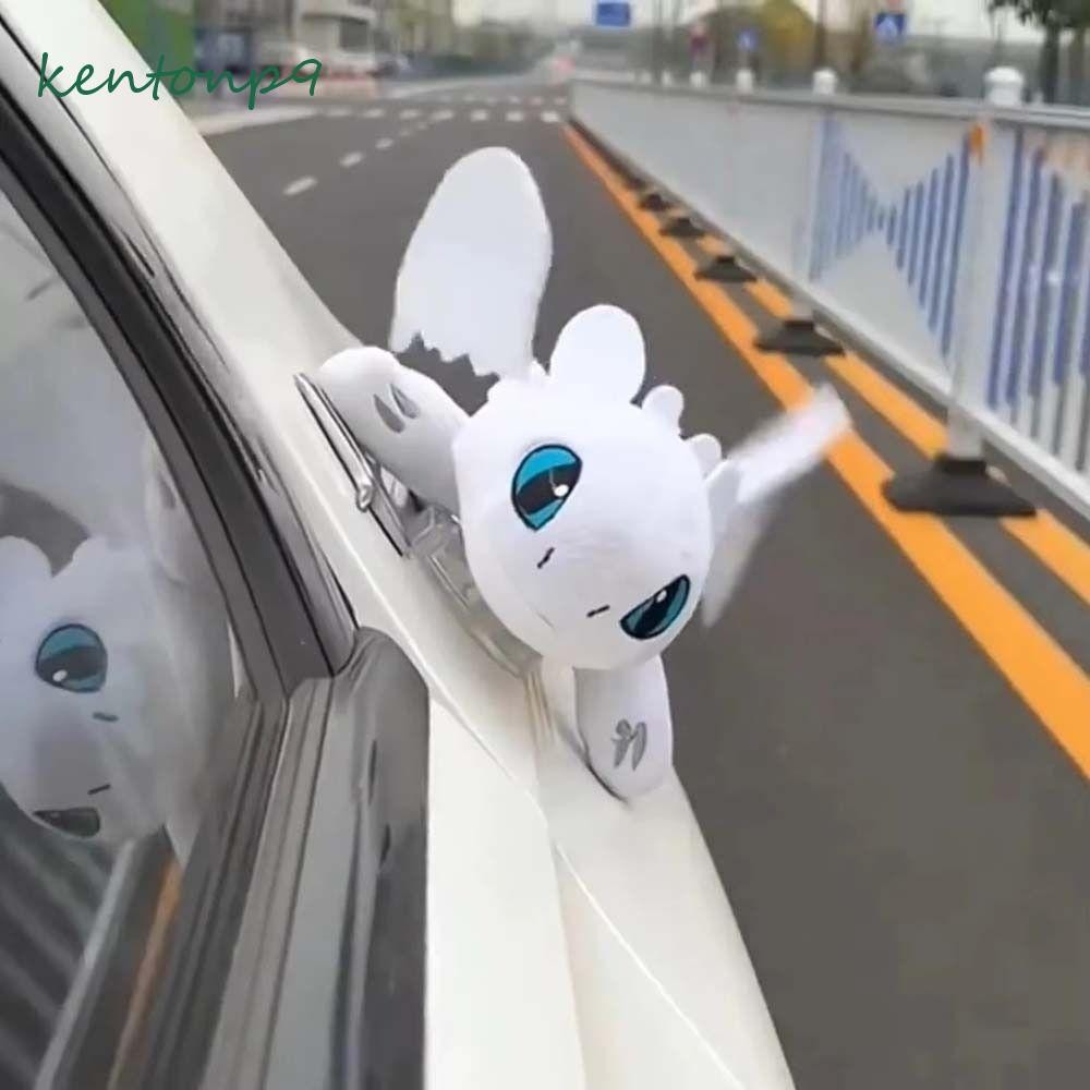 KENTONP Toothless Car Decoration, Doll Base Flying Dragon How To Train ...
