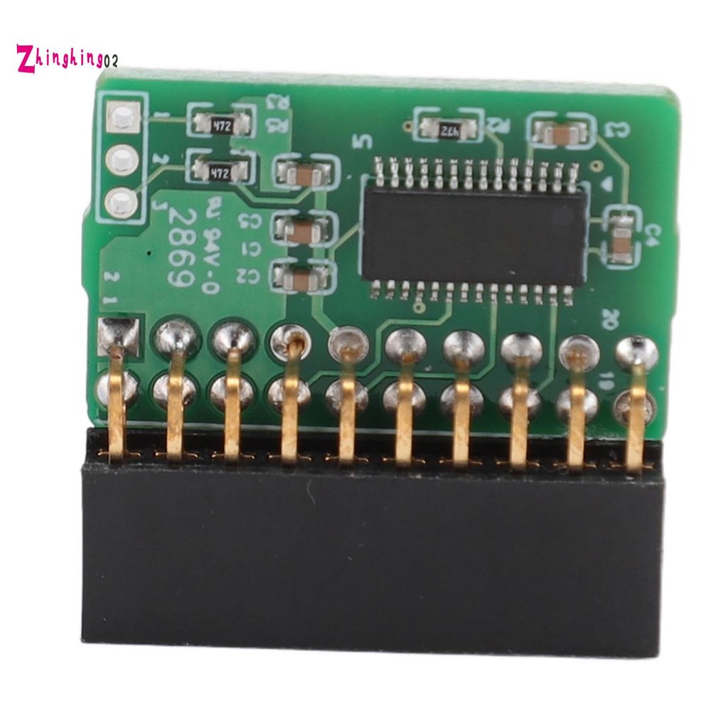 20Pin TPM 2.0 Module Vertical Trusted Platform Module for AOM TPM 9665V ...