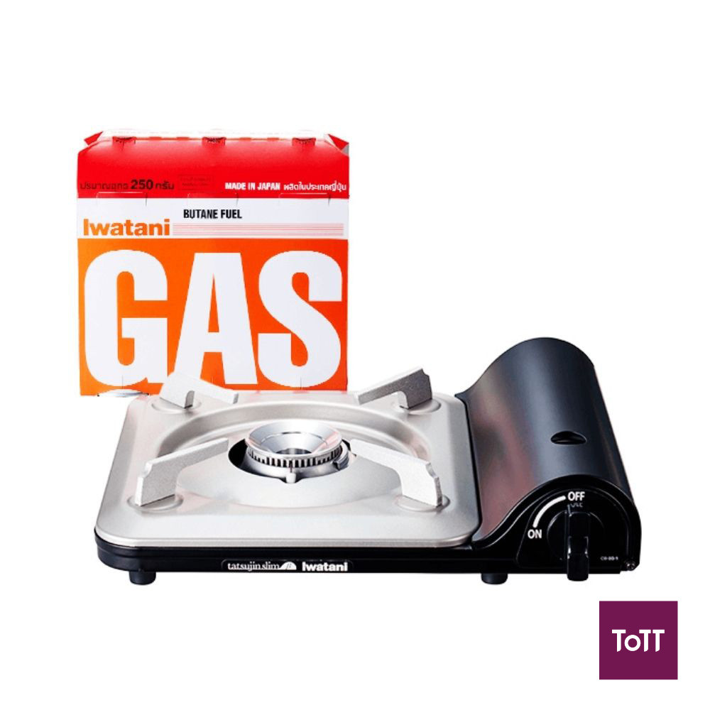 Bundle Set Iwatani Tatsujin Slim Portable Gas Cooker with 3pcs Gas ...