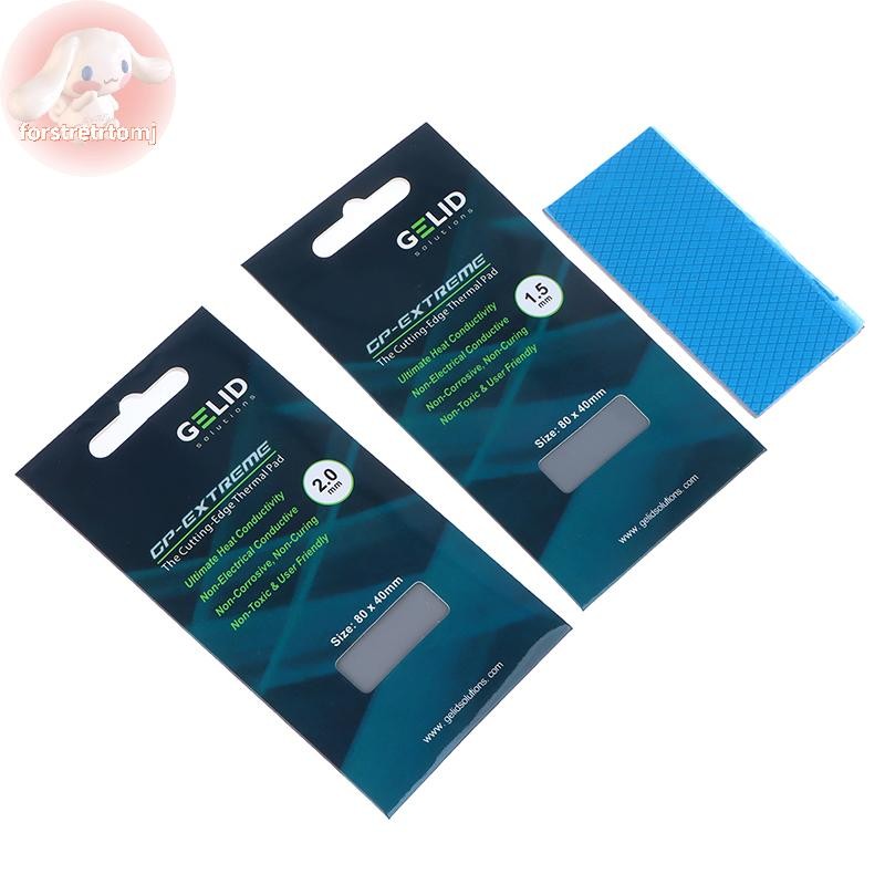 forstretrtomj GELID 15W/MK Thermal Pad CPU/GPU Graphics Motherboard Silicone Grease Pad Heat ...