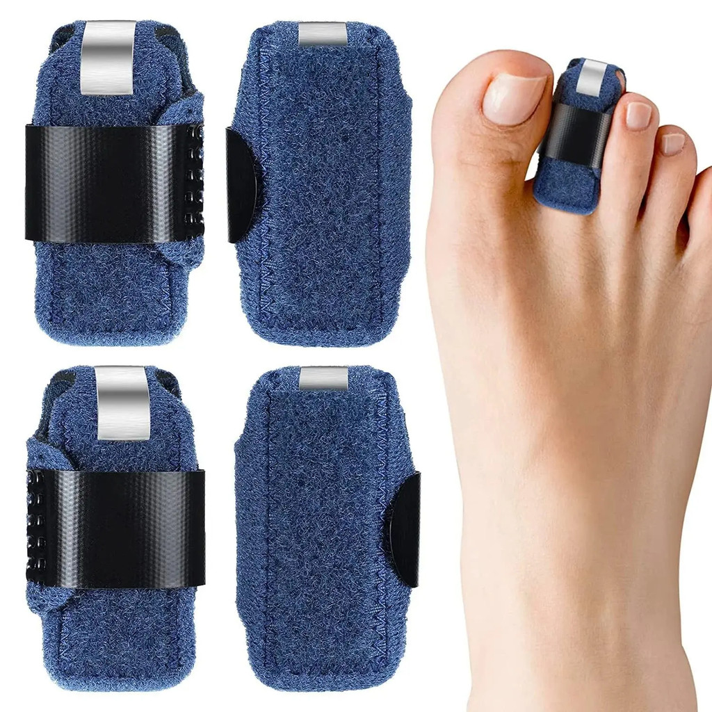 1Pcs Toe Splint Straightener Hammer Separator Corrector Crooked Fingers ...