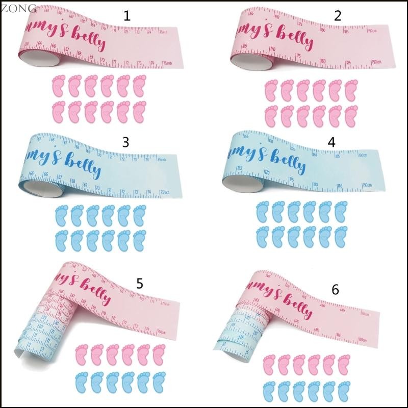 Zong Guessing Gender Games Include Mommy s Belly Sign and 12 Footprint ...