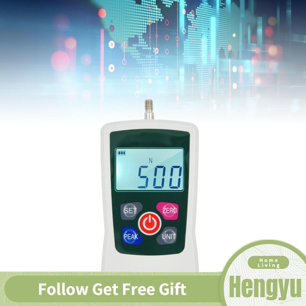 Hengyu Digital Force Gauge Push Pull Meter 500N Portable Handheld with ...