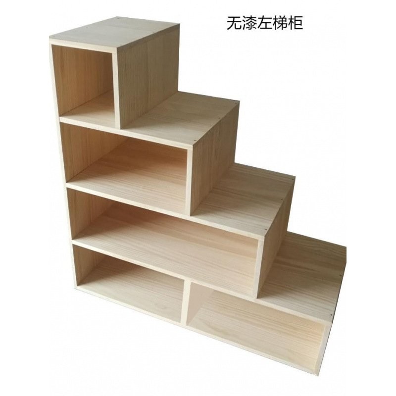 J-9/Separate Wood Ladder Cabinet Bookshelf Cabinet Locker Bunk Bed Step ...