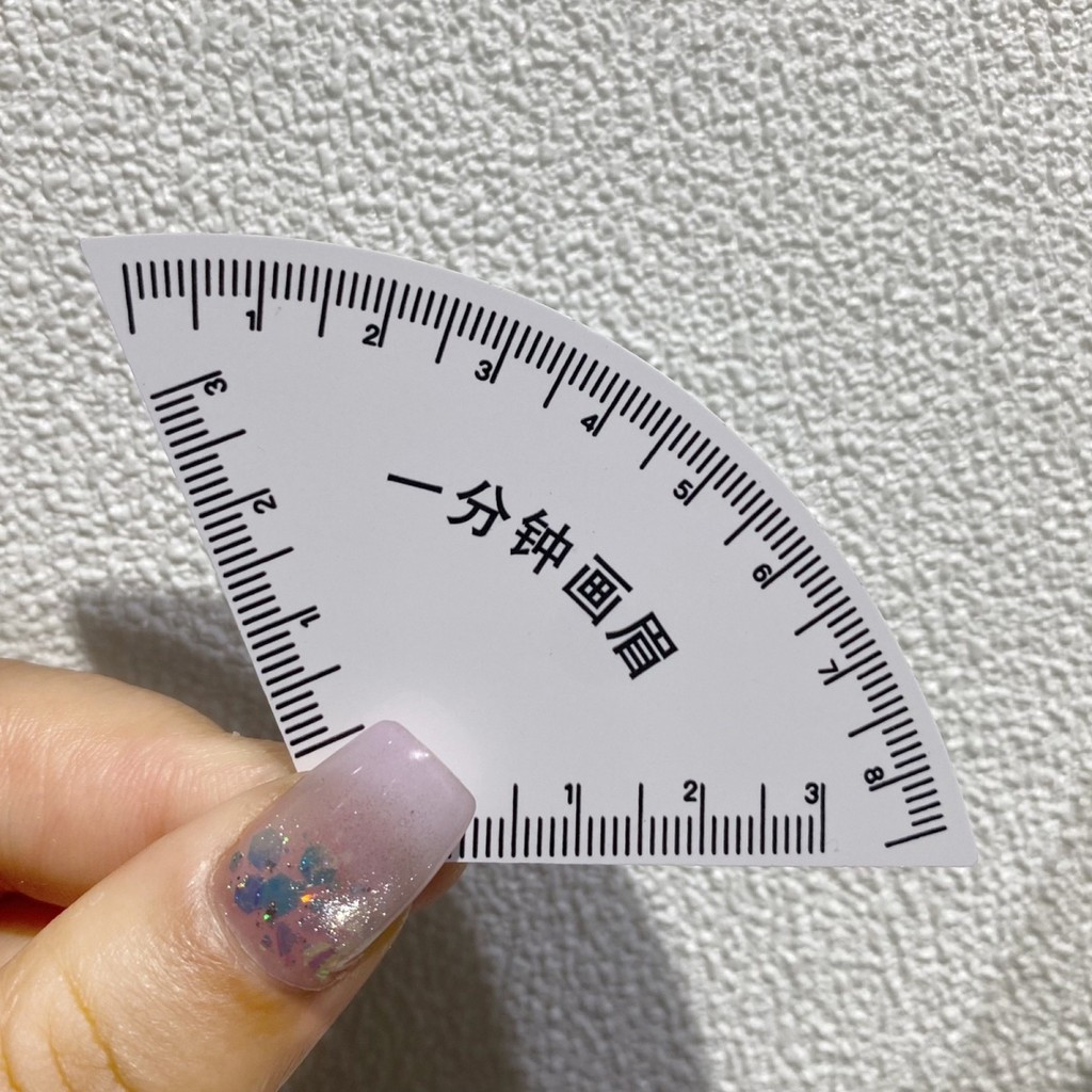 Novice Tattoo Artist One Minute Eyebrow Drawing Caliper Eyebrow Drawing ...