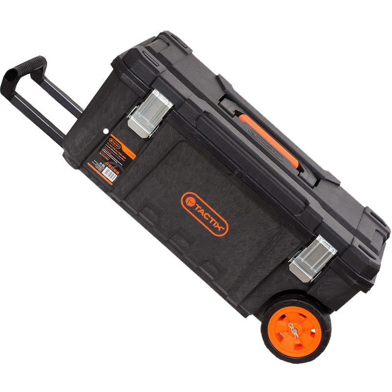 Tactix Thick Large Wheel Hardware Draw-Bar Toolbox Industrial Grade ...
