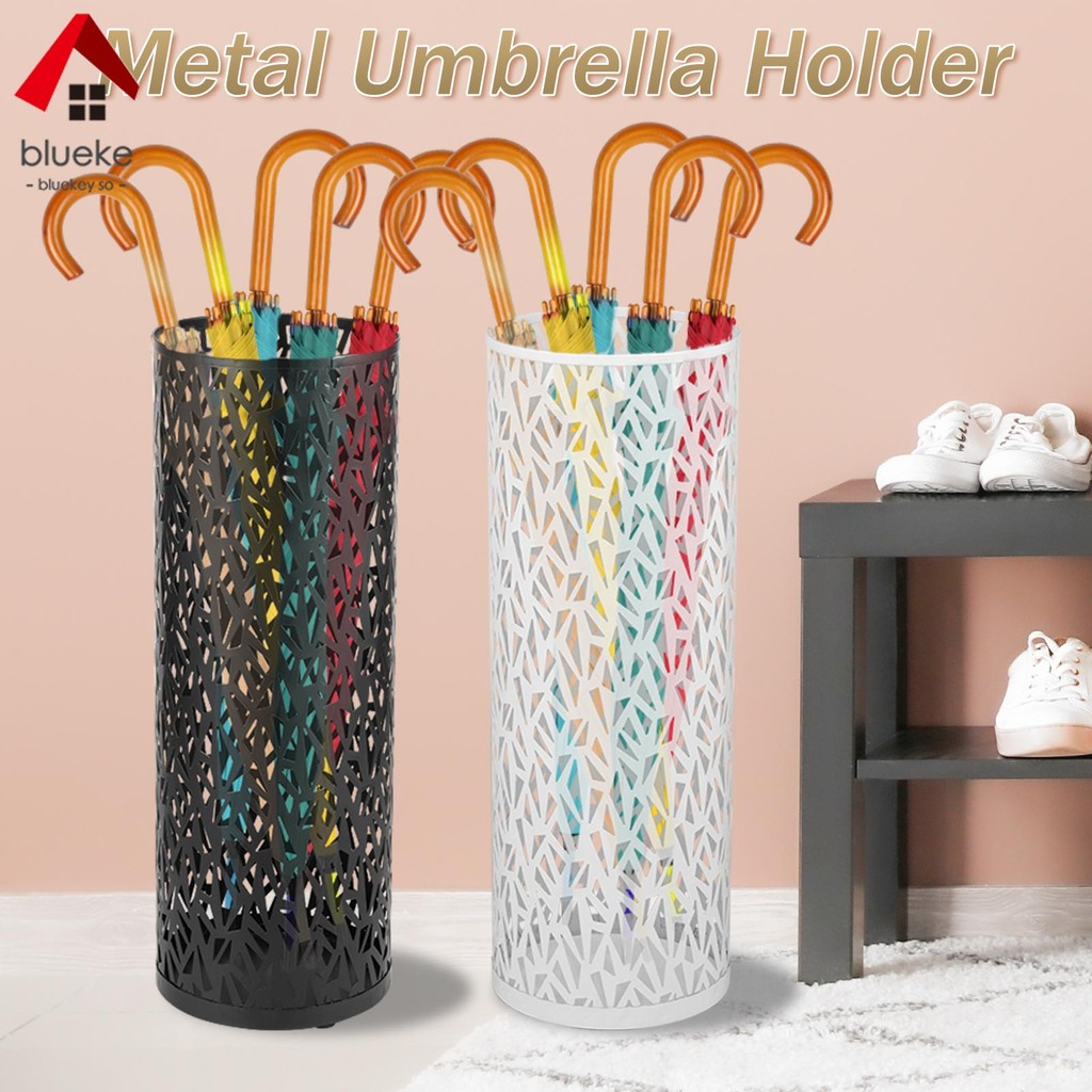 Umbrella Holder Metal Umbrella Stand Rack Freestanding Umbrella Stand ...