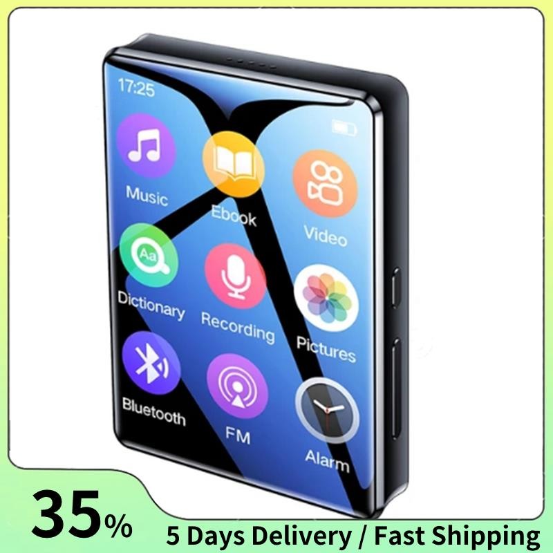 MP3 Player Music Player Mini MP3 Player 2.4 Inch Full Screen Ultra-Thin ...