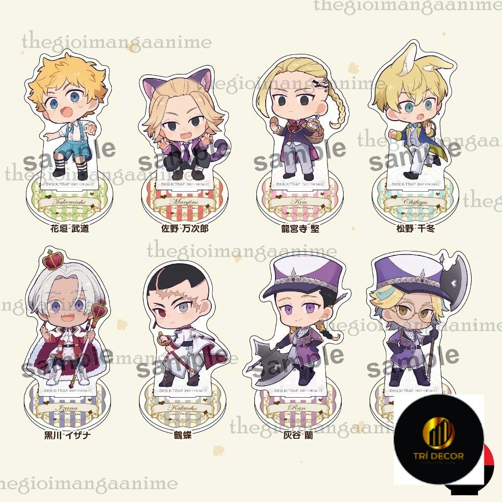 (3CM) TOKYO REVENGERS ver ROYAL print model acrylic anime chibi standee ...