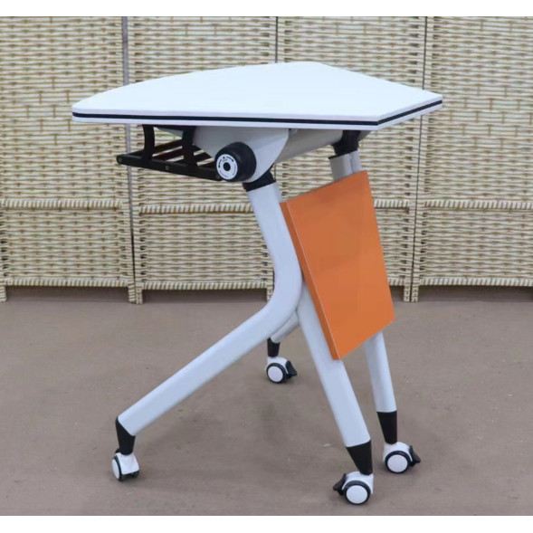 [Showroom display sample]Folding training table conference table long ...