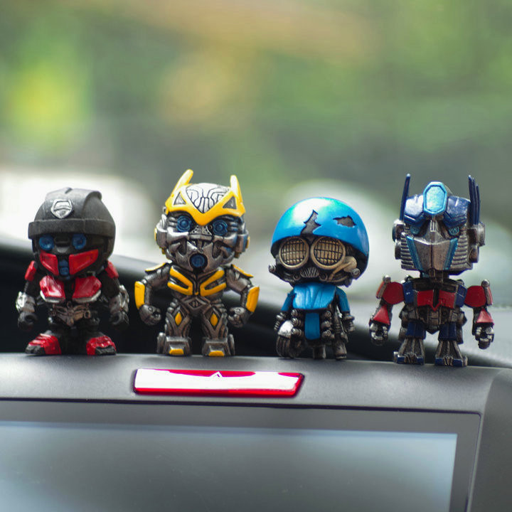 Transformers Bumblebee Car Cute Version Action Figure Toy Home ...