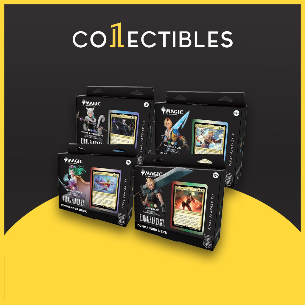 Magic: The Gathering - Final Fantasy Commander Deck Bundle (Includes ...