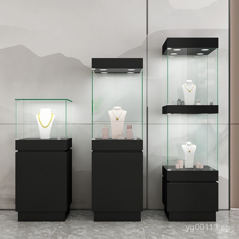 Cultural Relics Antique Display Cabinet Booth Glass Porcelain Jewelry ...