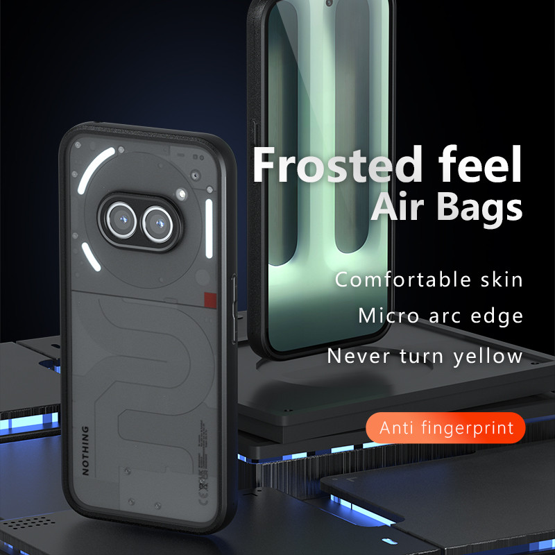 For Nothing Phone 3A 2 2A Plus CMF Phone 1 Armor Matte Frosted Case ...