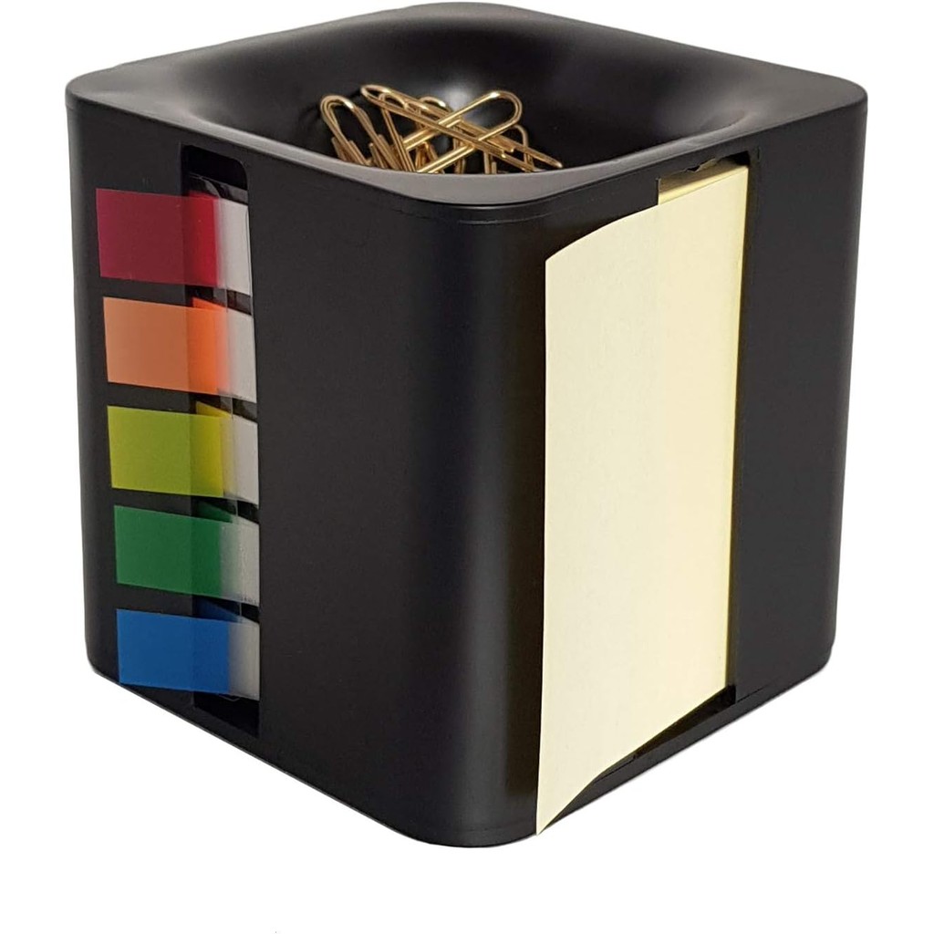 All-in-One Pop-up Note & Roll Sticky Note Dispenser Assorted Index Flag ...