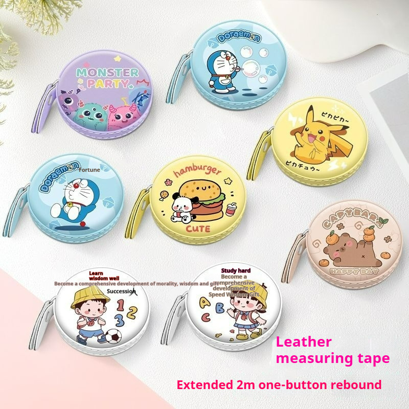 [2m Range] Mini Small Tape Measuring Tape Portable Retractable Soft ...