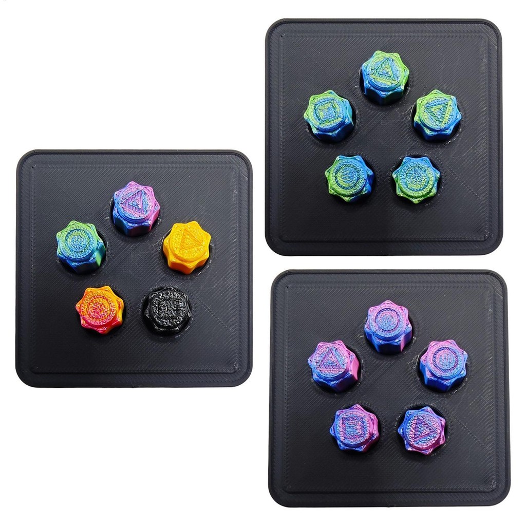 Squid Games 2 Gonggi Stones Pebbles Set Korean Game Stone Catching Toy ...