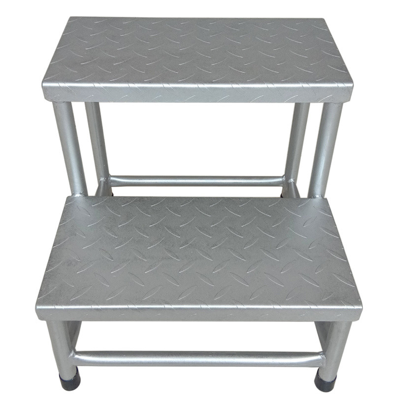 Industrial Collapse Table Two Steps Two Step Ladder Metal step stool ...