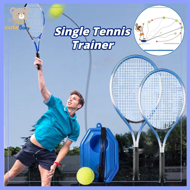 Single Tennis Trainer Beginner Double Competition Training Set Outdoor ...
