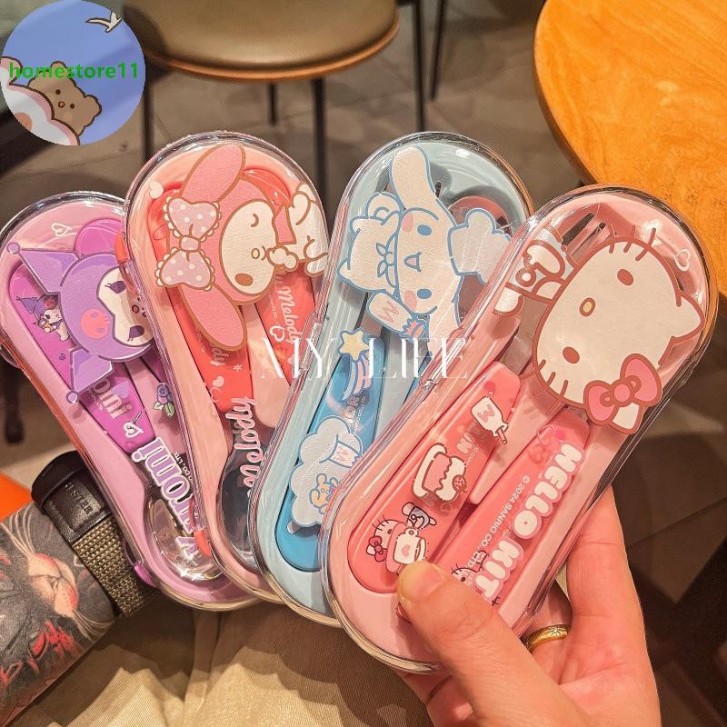 Homestore Sanrio Hello Kitty Fork Spoon Cinnamoroll Kuromi Stainless ...