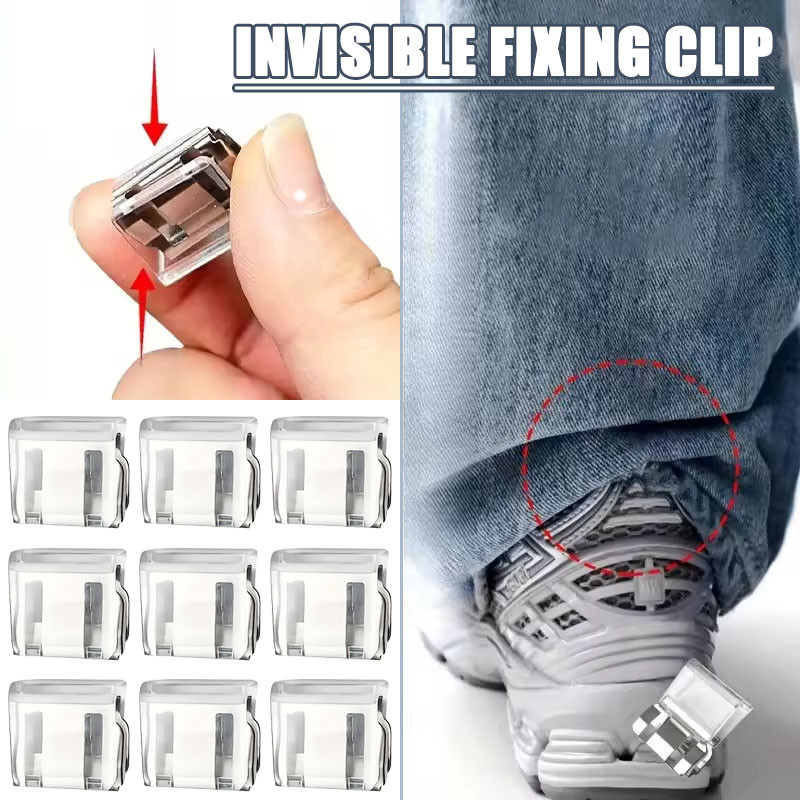 Shorten The Pants Legs Invisible Clips To Prevent The Hem From Dragging ...