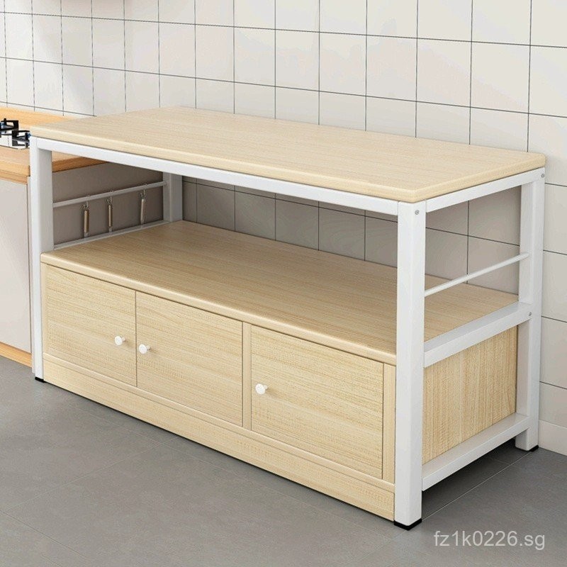 Storage Cabinet Multi-Functional Floor Cabinet Storage Cabinet Prep ...