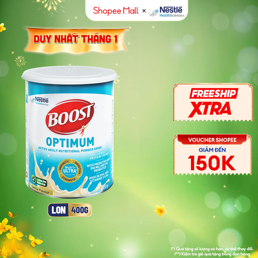 1 Can of Boost Optimum Nutritional Supplement 400g | Shopee Singapore
