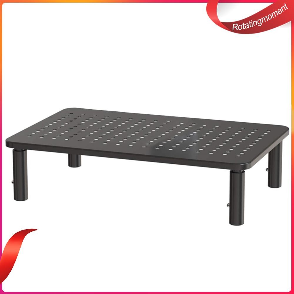 RotatingMoment 5# Desktop Monitor Riser with Airflow Vents Computer ...