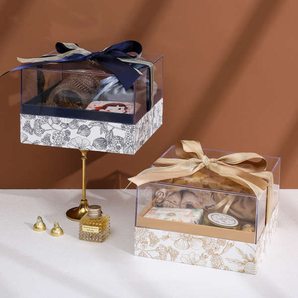 gift box Wedding bridesmaids, souvenir boxes, empty boxes, transparent ...