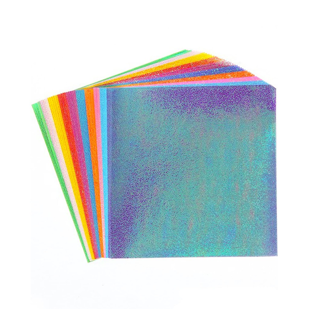 YFFSFDC Glitter Origami Paper Set - 15x15cm, 1000 Cranes Origami, Pearl ...