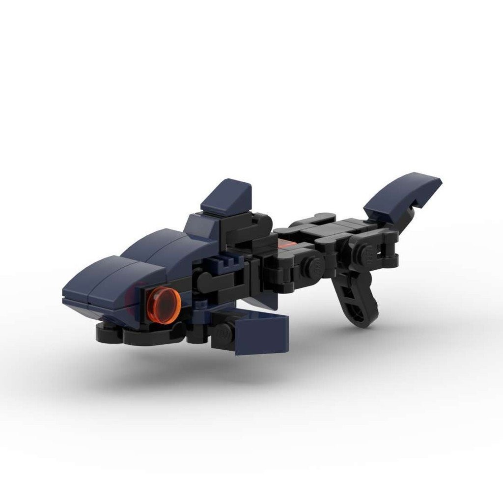 New MOC Small Transforming Mecha Exoskeleton Robot Deep Sea Overlord ...