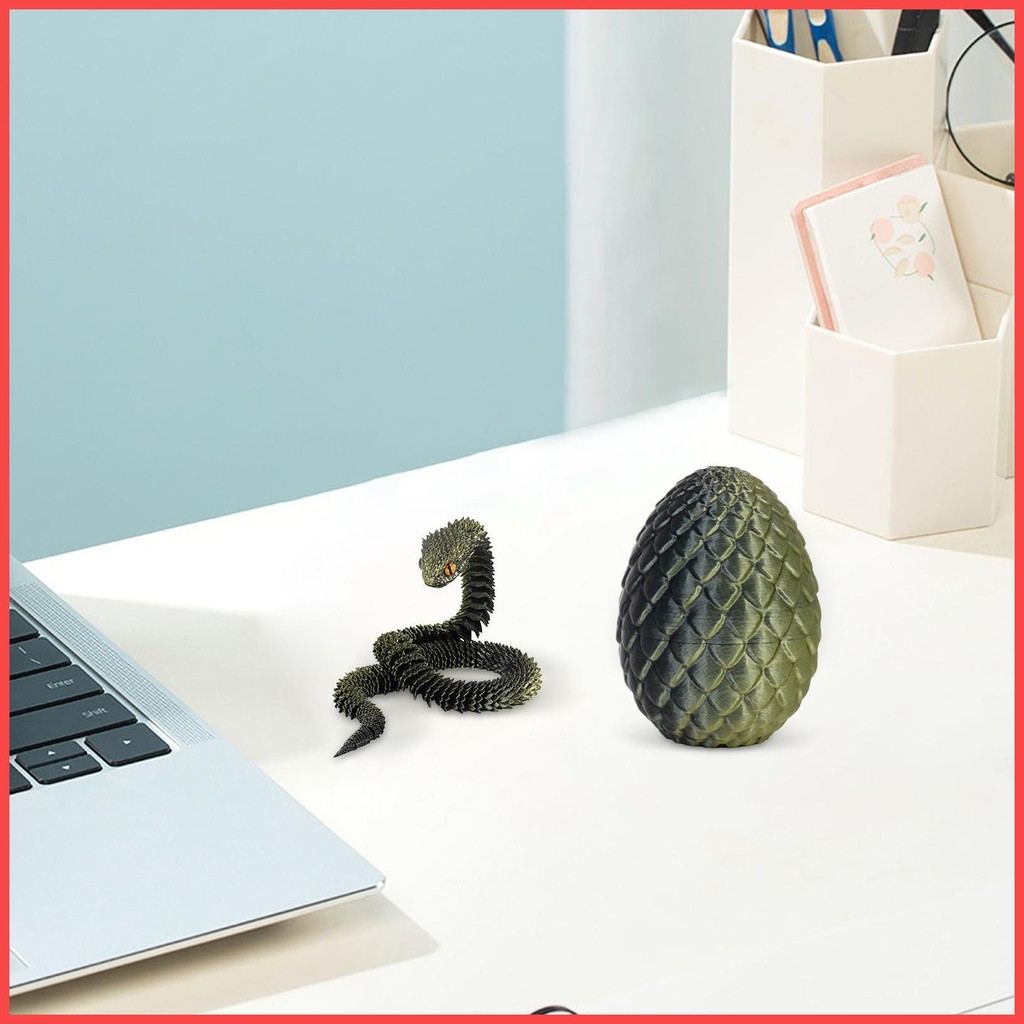 3D Printed Fidget Toy Snake Flexible Articulated Fidget Snake Toy ...