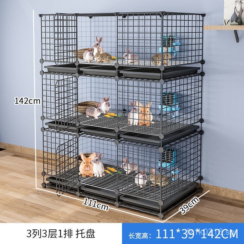 Villa Rabbit Indoor House Home Nest Extra Large Special Manure Cleaning ...