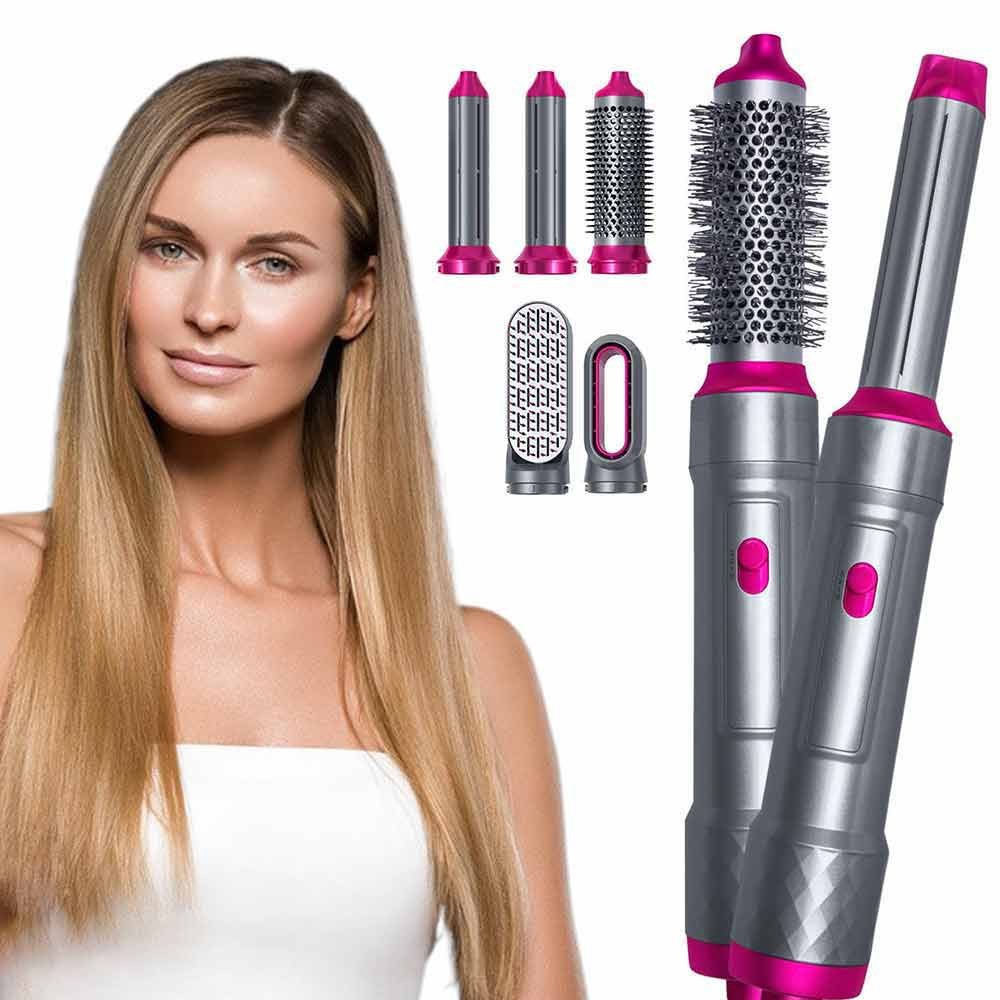 Magic Styler 6 in 1 Hair Styler, Magic Air Styler with Curl Straighten ...