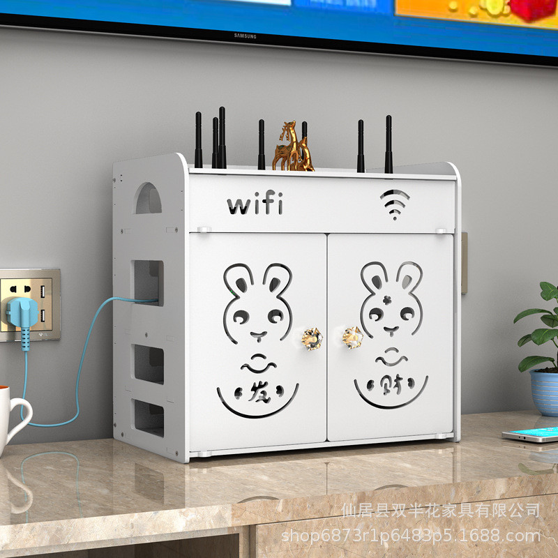 [48H Shipping] Strictly Select Desktop Storage Box WIFI Router TV Set ...