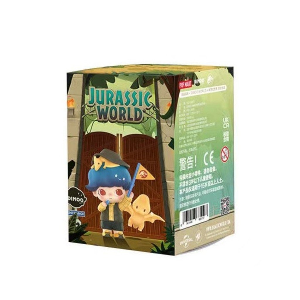 POPMART Pop mart DIMOO Jurassic World JURASSIC Blind Box Figurine Doll ...